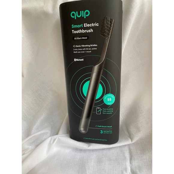 Quip | Grooming | New Quip Metal Black Smart Sonic Electric Power ...